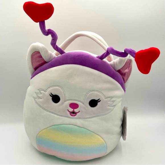 Squishmallows | Toys | Squishmallows Valentines Tote Bag Gracelynn The ...